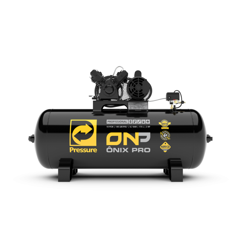 Compressor de Ar Ônix Pro - ONP 10/175 - IP21 110/220V - MGK